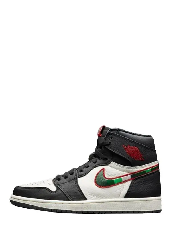 JORDAN 1 Retro High Og 'a Star Is Born' Sneakers - Black/varsity Red-sail-university Blue
