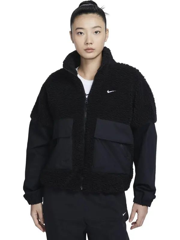 Nike Essential Jacket - Black/white