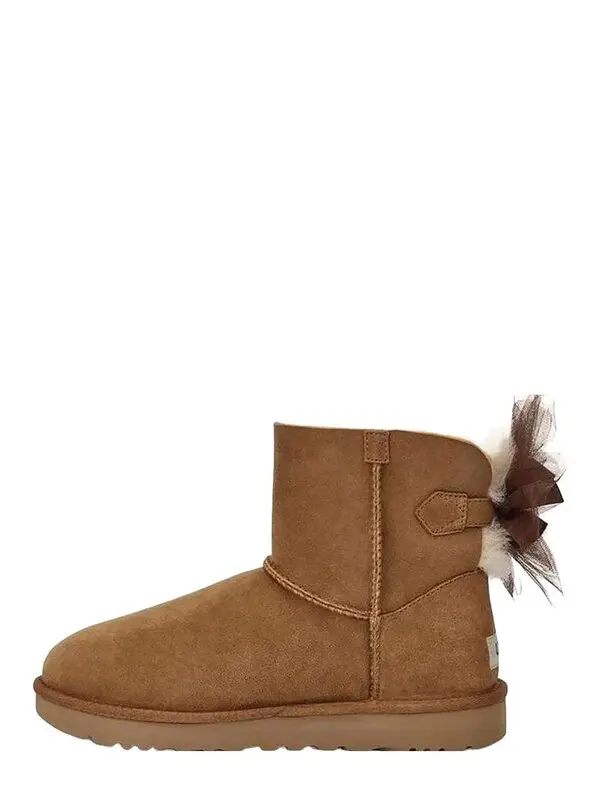 UGG Mini Bailey Tulle Bow - Brown