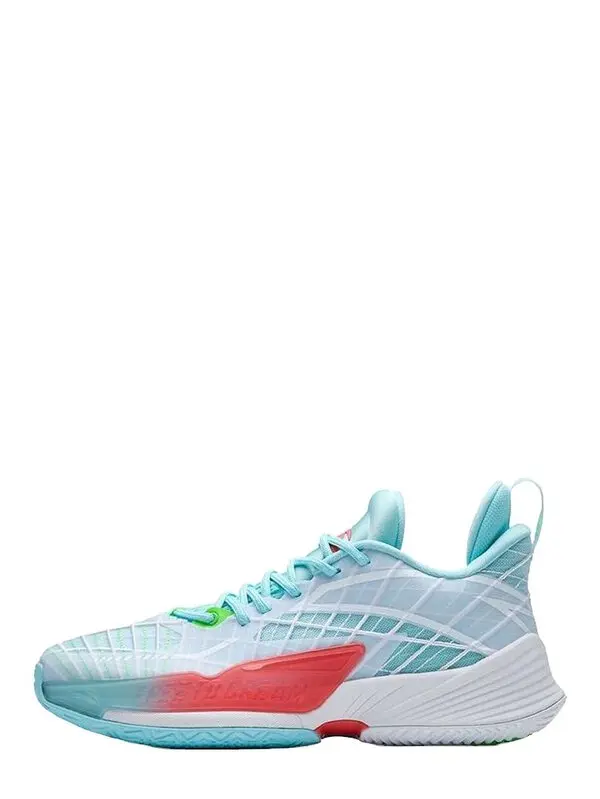ANTA Light Crazy 3 Athletic Sneakers - Blue/white/red