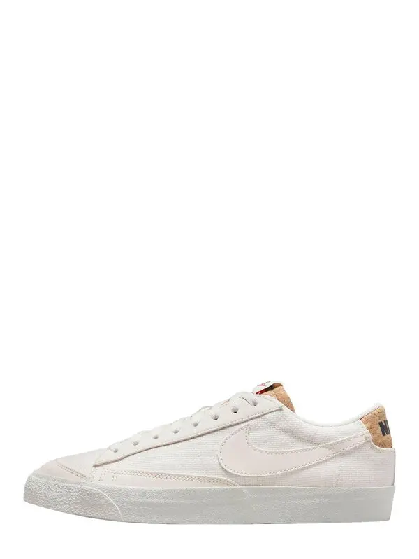Nike Blazer Low '77 Premium Next Nature Cork Sneakers - Phantom/phantom-lt Bone-black