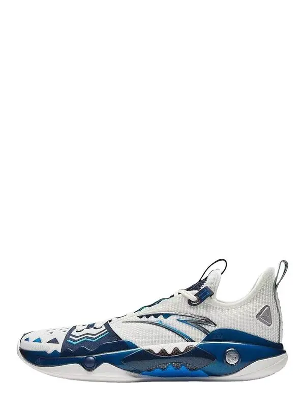 ANTA Shock Wave 5 Pro "dallas" Sneakers - White/blue