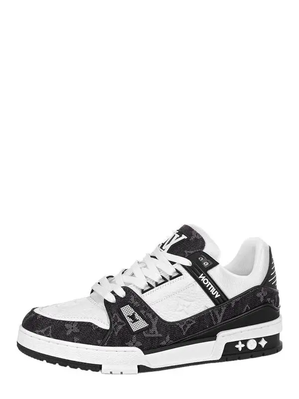 LOUIS VUITTON Trainer Sneaker - Black/grey/white