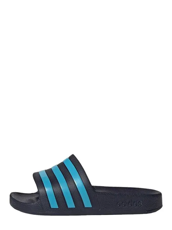 Adidas Adilette Aqua Slides - Black/blue
