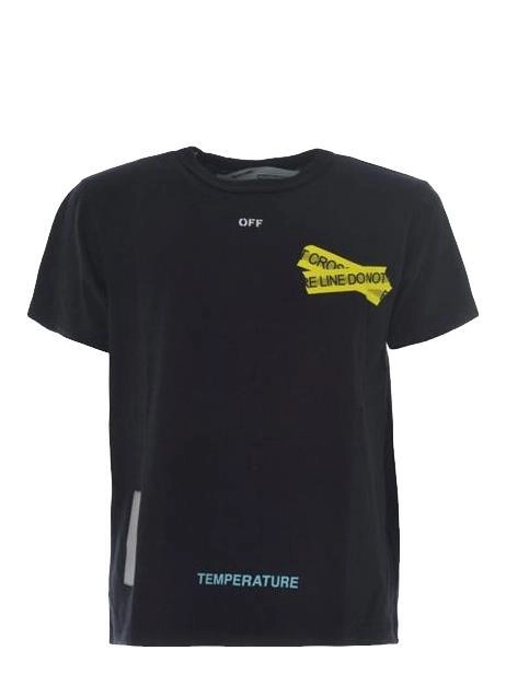Off-White Arrow Graphic Short Sleeve Tee - Black