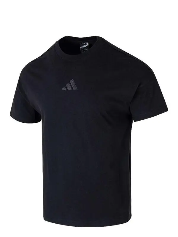 Adidas Ss25 A Szn T-shirt Asia Sizing 'black - White/black