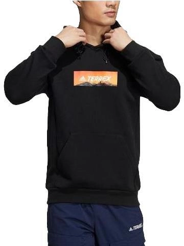 Adidas Graphic Hooded Pullover - Multi-color