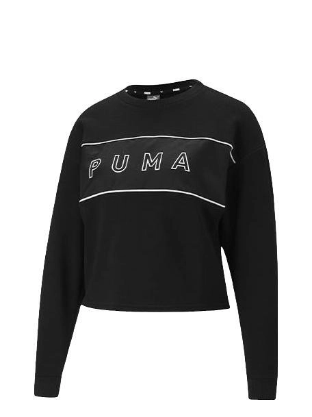 PUMA Style Logo Round-neck Sweatshirt - Default Color
