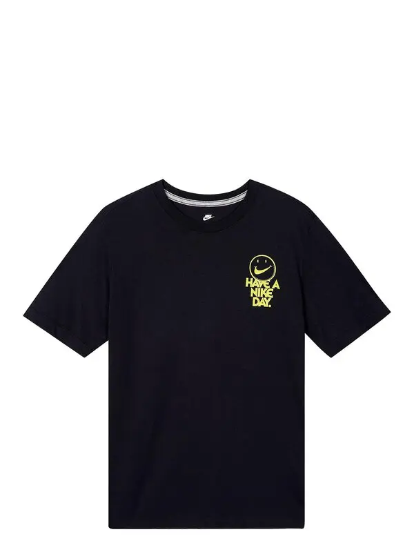 Nike Printed Short Sleeve Tee - Black