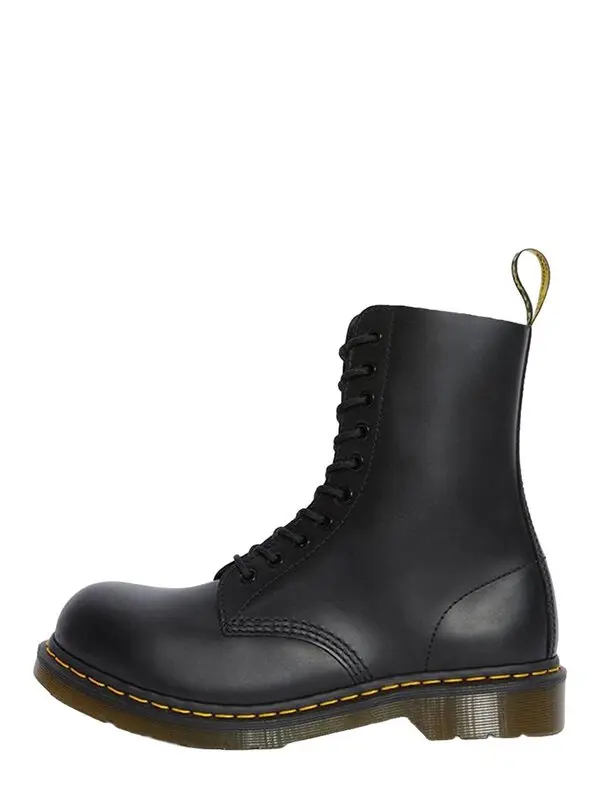 Dr. Martens 1919 Leather Mid Calf Boots - Black