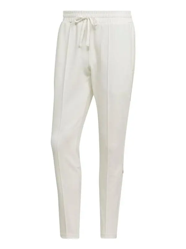 Adidas Solid Color Stripe Logo Casual Sports Pants/trousers/joggers Autumn Beige - Multi-color