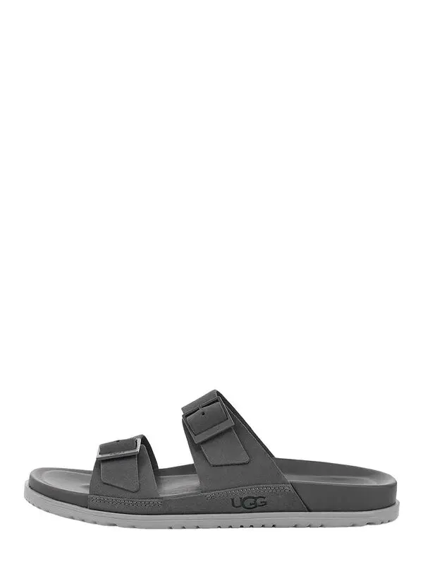 UGG Buckled Slides - Grey