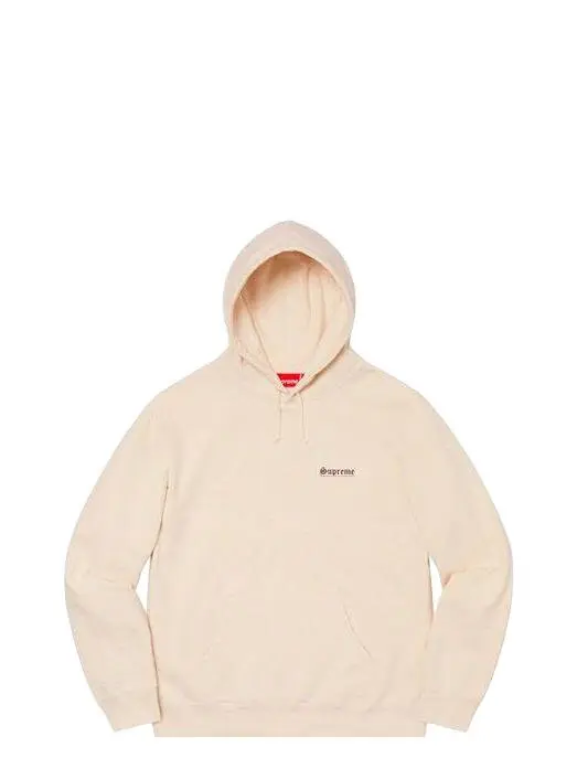 Supreme Mary Hooded Sweatshirt - Beige/purple
