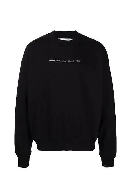 Off-White Tornado Arrow Logo Pullover - Black