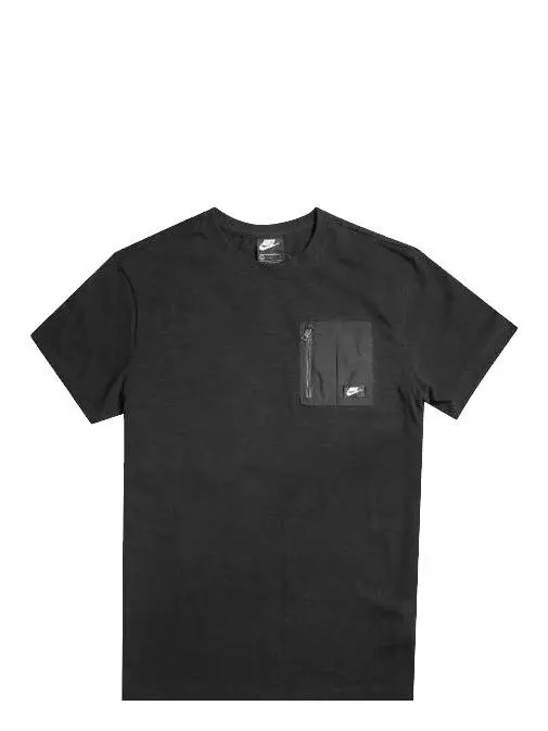 Nike Zipper Pocket Short Sleeve Tee - Black