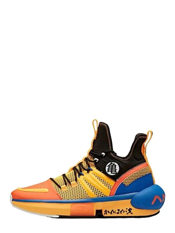 ANTA X Dragon Ball Super Basketball High-top Sneakers - Yellow/orange/black