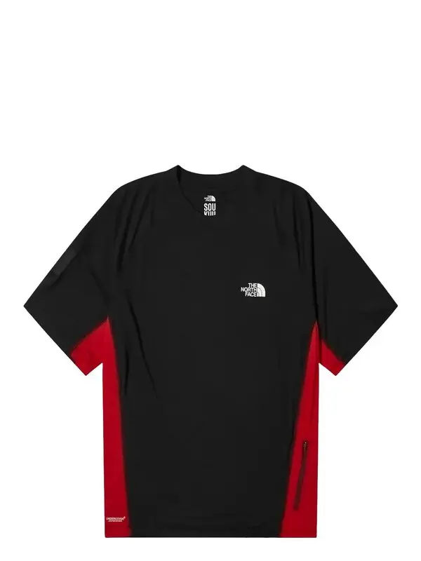The North Face X Undercover Performance T-shirt 'chili Pepper Red Tnf Black - Black/red