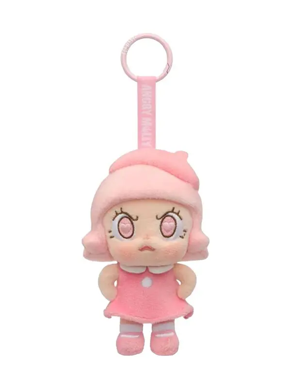 POP MART Angry Molly Plush Pendant Love Fire - Multi-color