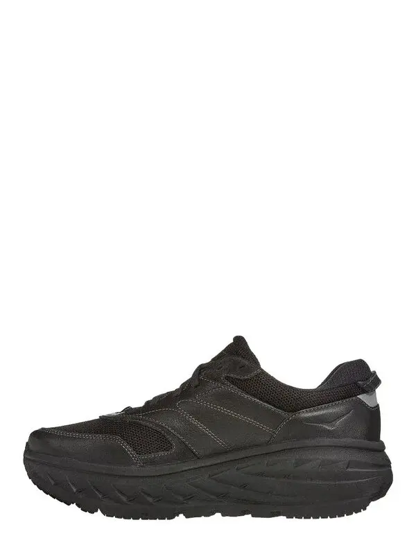 Hoka One One Bondi L Athletic Sneakers - Black