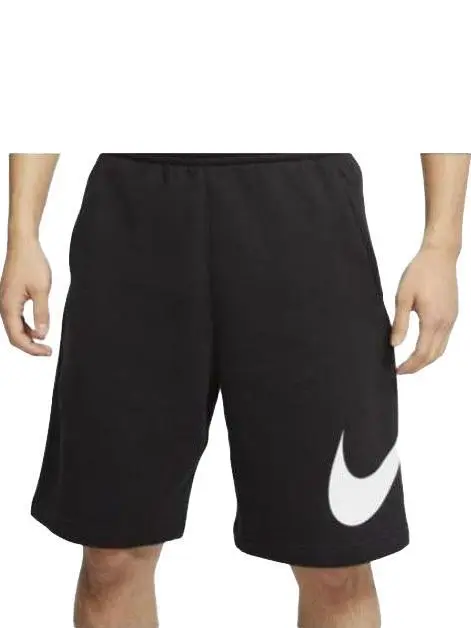 Nike Nsw Club Graphic Shorts - Black/multi-color