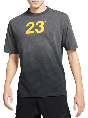 JORDAN Air 23 Engineered Mesh Gradient Crew Neck Short Sleeve - Gray