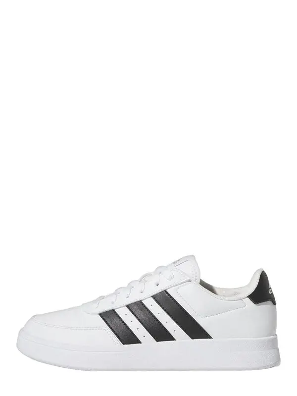 Adidas Breaknet 2.0 Low Top Sneakers - Cloud White/core Black/silver Metallic