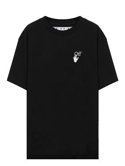 Off-White Comfort Loose Crewneck Short Sleeve Graphic T-shirt - Default Color