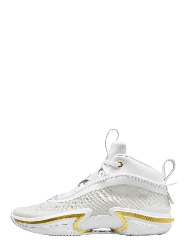 JORDAN Air 36 Se Pf "glory" High Top Sneakers - White/gold