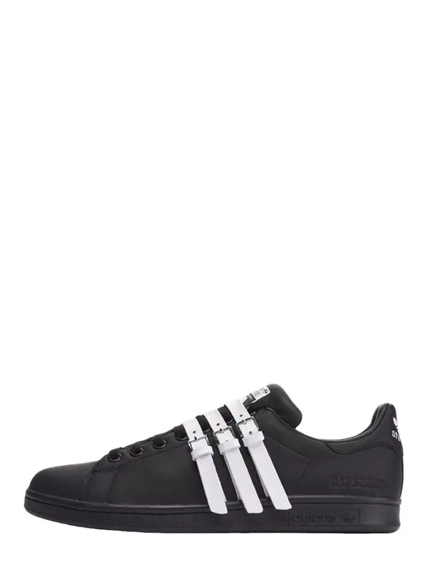 Adidas Raf Simons X Stan Smith Strap Sneakers - Black/white