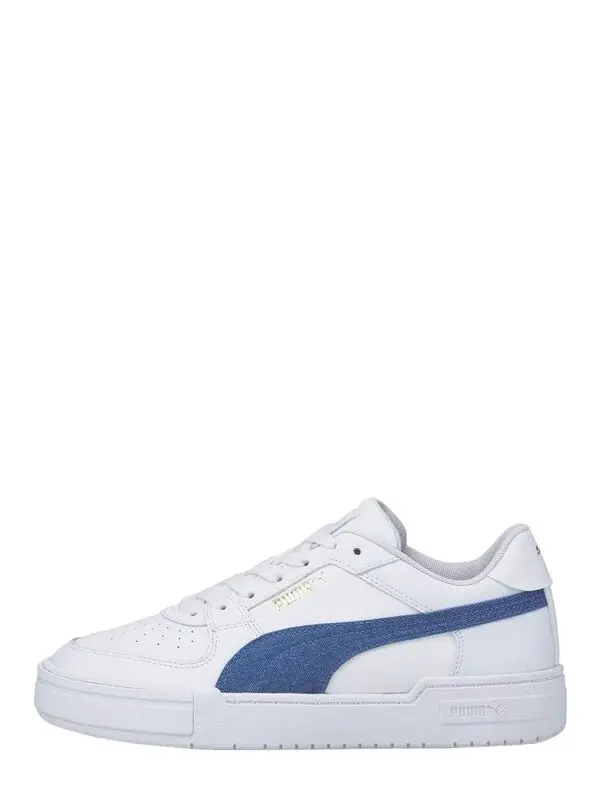 PUMA Ca Pro Denim Casual Sneakers - White/blue