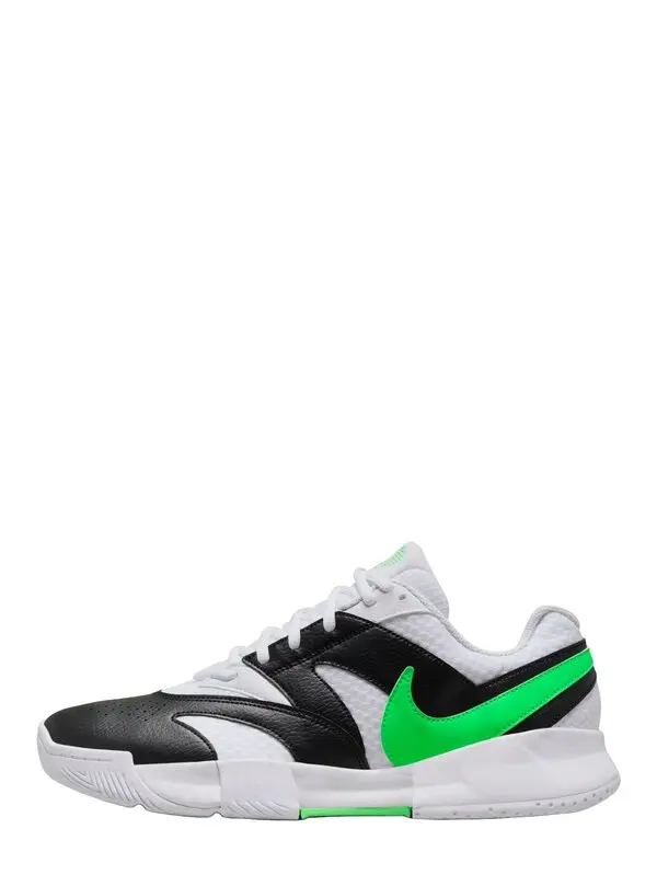 Nike Court Lite 4 Sneakers - White/black/poison Green