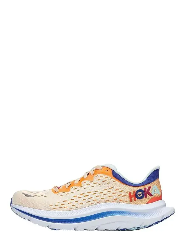 Hoka One One Kawana Athletic Sneakers - Beige/blue/white