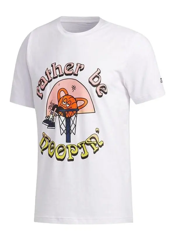 Adidas Lil Stripe Rbh Basketball Tee 'white - Default Colorway