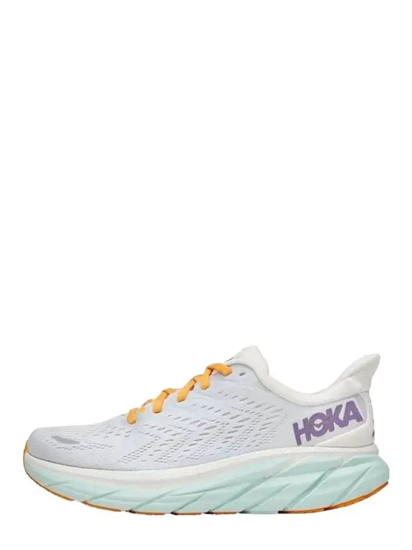 Hoka One One Clifton 8 Athletic Shoes - Blanc De Blanc/white