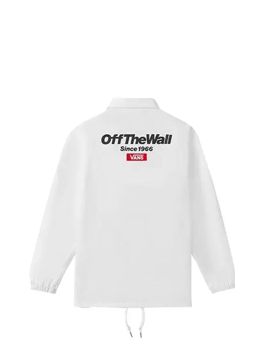 VANS Back Alphabet Logo Jacket - White