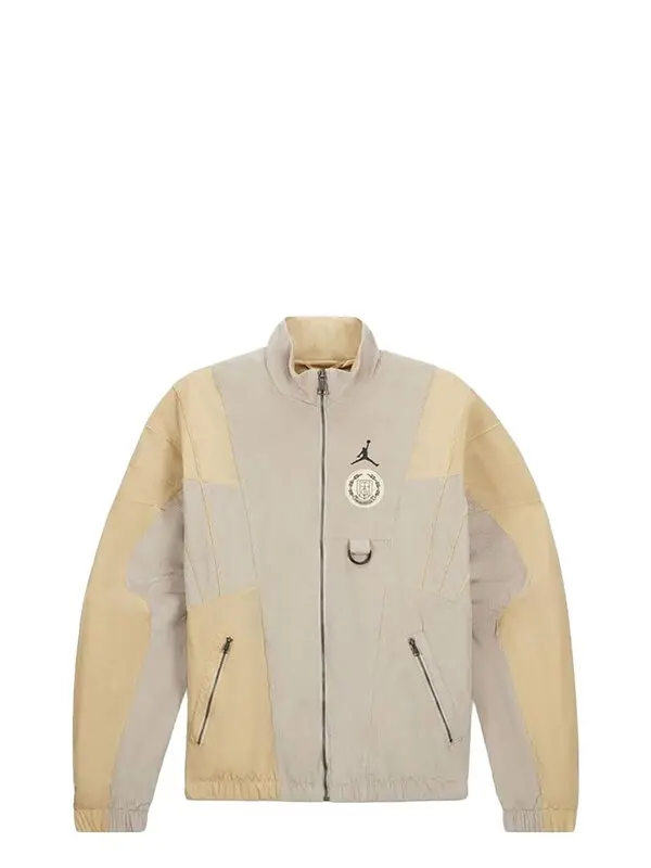 JORDAN X Htg Crossover Contrast Color Stitching Logo Stand Collar Jacket Asia Edition - Default Color