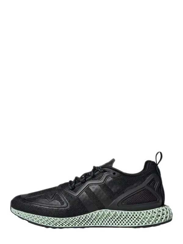 Adidas Zx 2k 4d Athletic Sneakers - Black/green