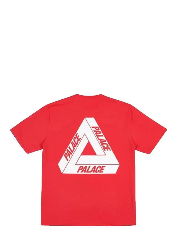 PALACE Reverso Og Large Triangle Double Sided Short Sleeve T-shirt - Red