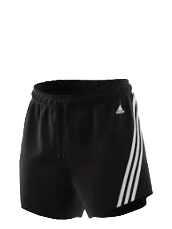 Adidas 3-stripes Athletic Shorts - Black/white