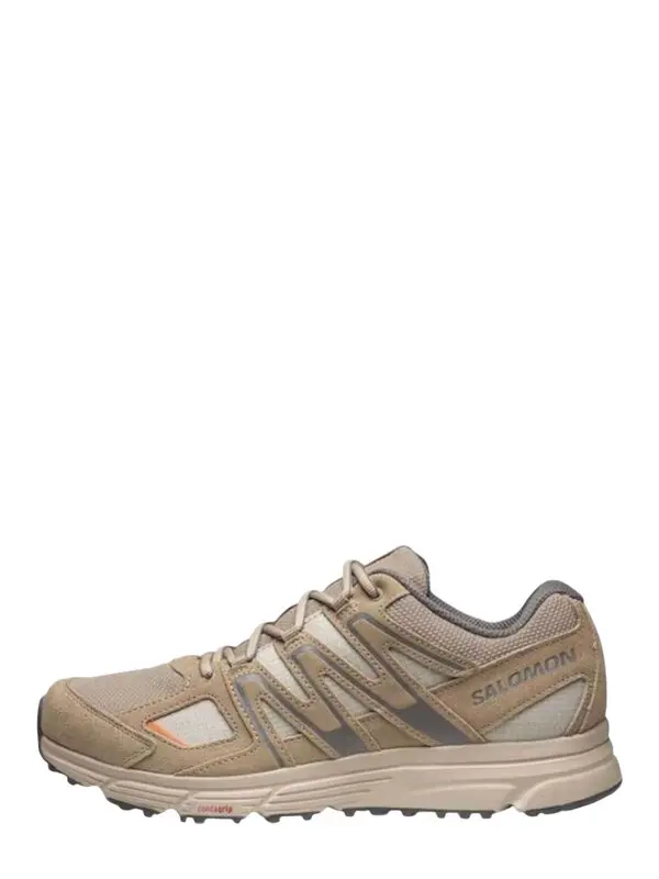 SALOMON X-mission Suede - Cement/natural/plum Kitten