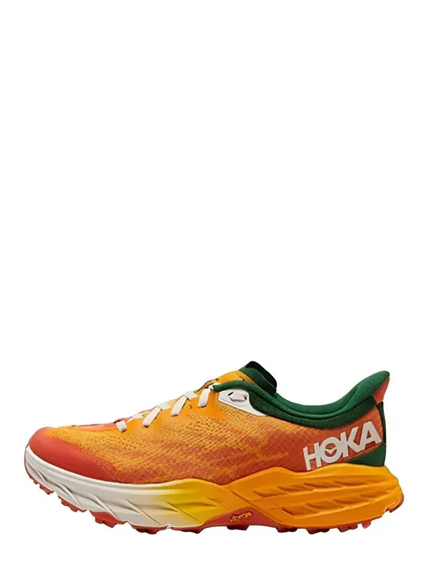 Hoka One One Speedgoat 5 Athletic Sneakers - Yellow/orange