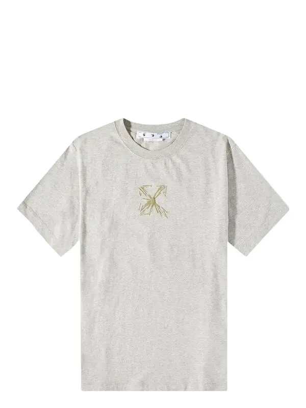 Off-White Splash Arrow T-shirt - Grey