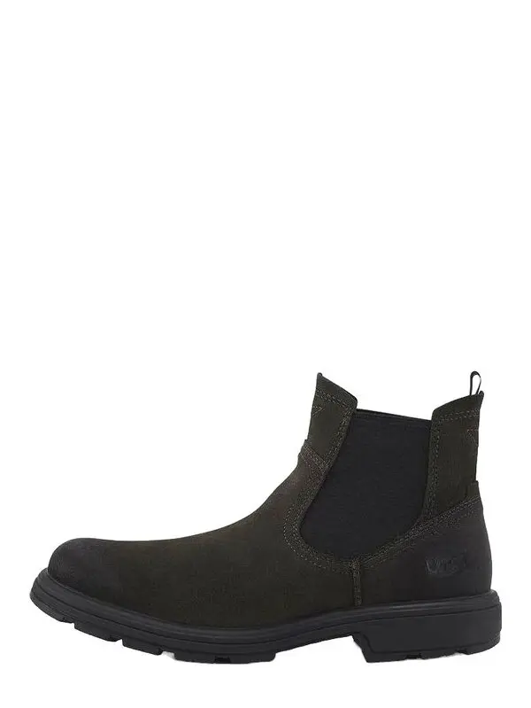 UGG Biltmore Chelsea Suede Boots - Dark Olive