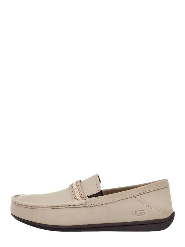 UGG Loafers With Braided Detailing - Beige/sand