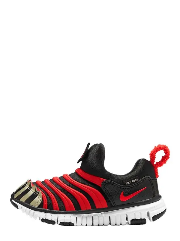 Nike Dynamo Free Mic Qs Athletic Sneakers - Black/red
