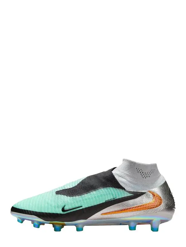 Nike Phantom High Elite Ag - Chrome/black