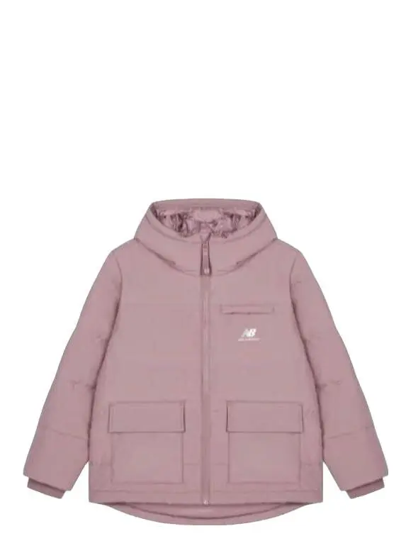 NEW BALANCE Classic Puffer Jacket - Purple
