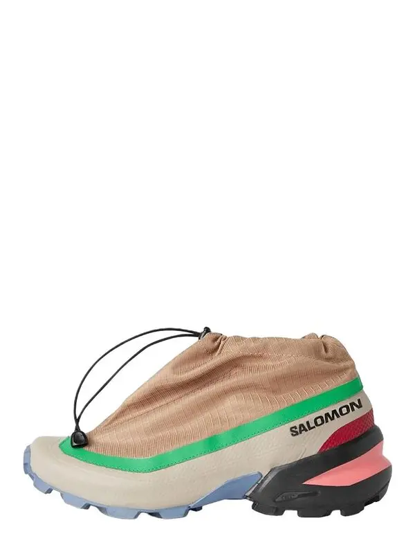 SALOMON X Mm6 Maison Margiela Cross Low Sneakers - Tan/beige