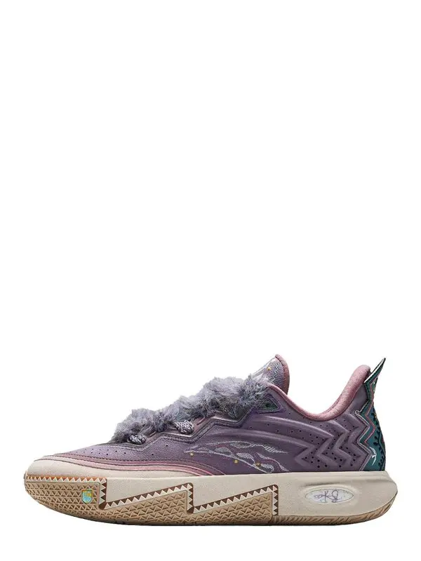 ANTA Kai 2 "artist On Court" Sneakers - Purple/cream