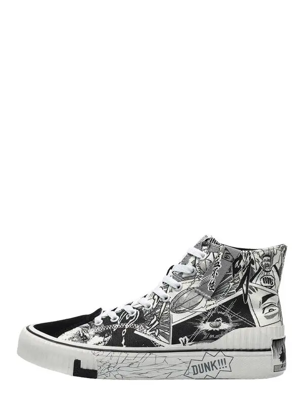 LI-NING Badfive High Top Sneakers - Whiteblack